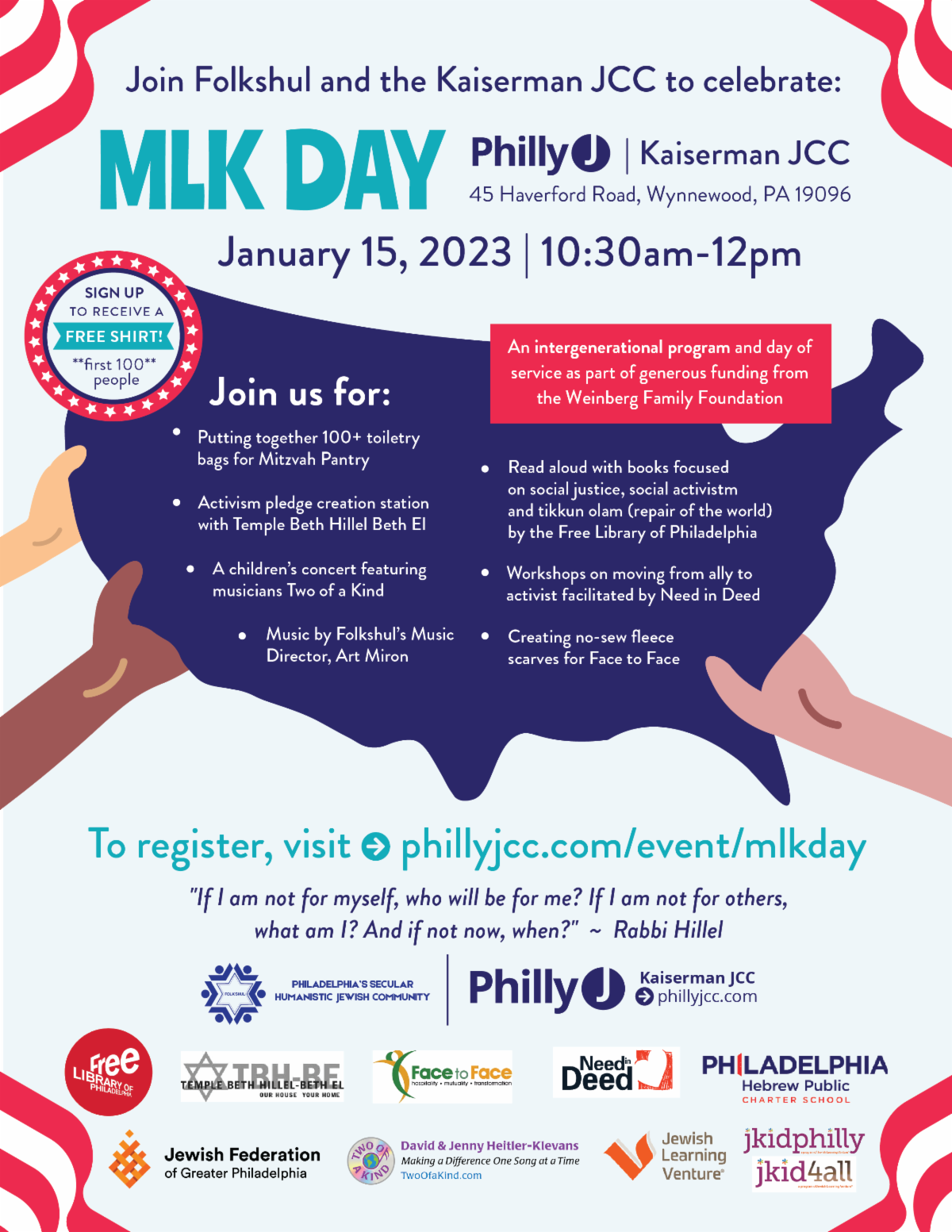 MLK Day at the J - Philly J