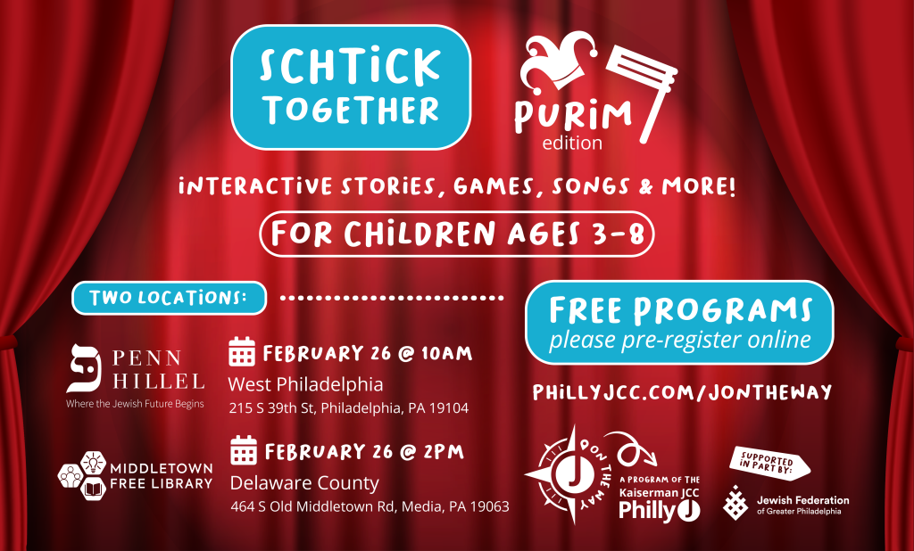 Schtick Together: Purim Edition! Delaware County - Philly J