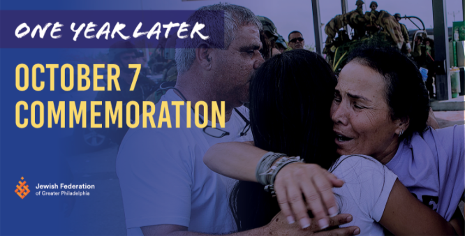 One Year Later: Commemorating Oct. 7 at Har Zion - Philly J